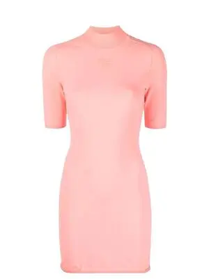 Alexander Wang High Neck Mini Dress - Pink