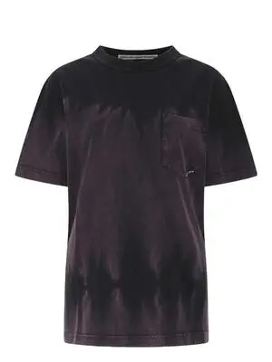 Alexander Wang Tie-dye Crewneck T-shirt - Black