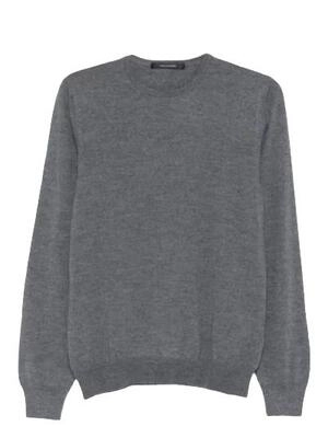 Tagliatore Long-sleeved Crew Neck Sweater - No