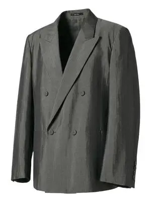 Gucci Silk Merino Wool Jacket - Grey