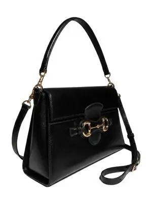 Gucci Gucci Horsebit Duomo Medium Top Handle Bag Black