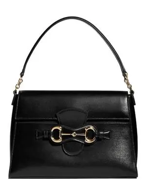 Gucci Horsebit Duomo Medium Top Handle Bag - Black