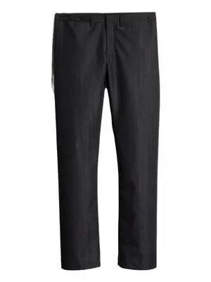 Gucci Cotton Blend Denim Pants - Black