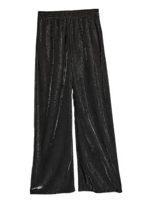 Gucci Jersey Pants With Iridescent Effect - Black