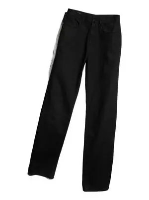 Gucci Washed Cotton Denim Pants - Black