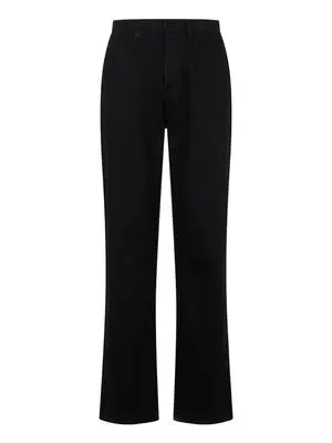 Gucci Washed Cotton Denim Pants - Black