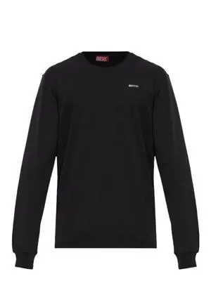 DIESEL® Long-sleeve T-shirt - Black