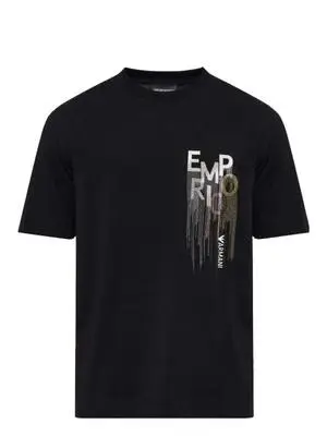 Emporio Armani Short-sleeved T-shirt - Black