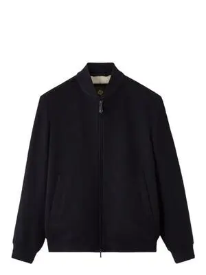 Loro Piana Ivy Bomber Jacket - Navy Blue