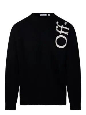 Off-White Crew-neck Pullover - Black