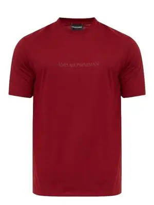 Emporio Armani Short-sleeved T-shirt - Red