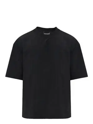 Emporio Armani Textured Crew Neck T-shirt - No