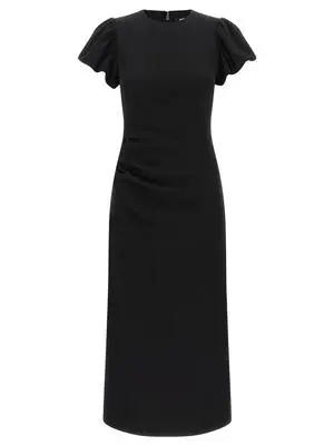 ROTATE BY BIRGER CHRISTENSEN Puff Sleeve Dress - Black