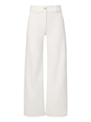 NILI LOTAN Nili Lotan Megan Wide-Leg Jeans White