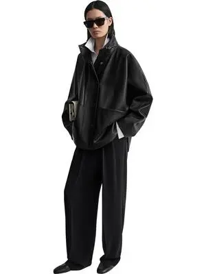TOTEME Nappa Parachute Jacket - Black