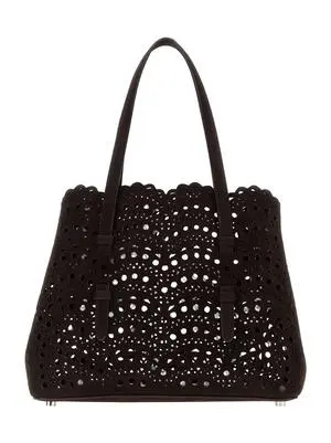 Alaïa Mina 25 Handbag - Brown