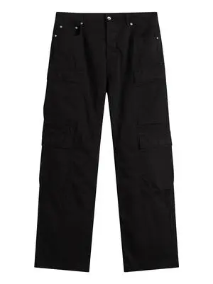 Rick Owens Double Cargo Jeans - Black