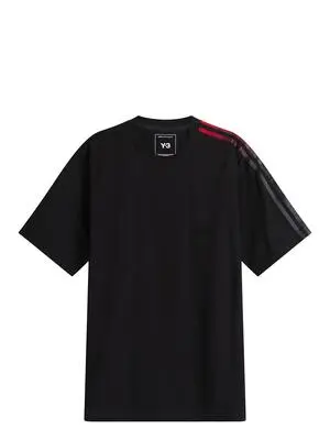 Y3 Gradient Stripes T-shirt - Black