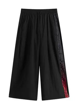 Y3 Gradient Stripes Wide Leg Trousers - Black