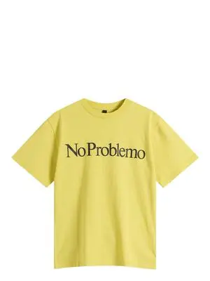 NO PROBLEMO Logo T-shirt - Yellow