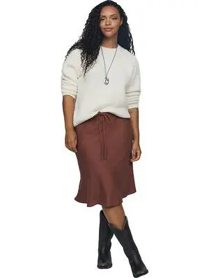 MAEVE Maeve Classic Midi Skirt