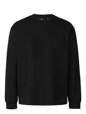 Mackage Trey Long Sleeve Crew Neck T-shirt - Black