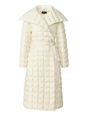 Mackage Diva Long Down Coat - Cream