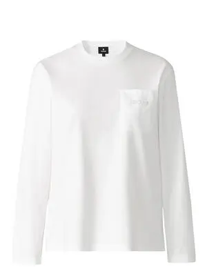 Mackage Bao Organic Cotton T-shirt With Pocket - White