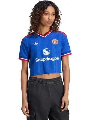 Adidas Manchester United 26/27 Away Jersey Crop - Royal Blue