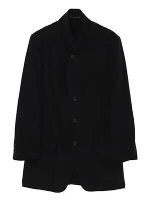 Yohji Yamamoto Long-sleeve Blazer - Black