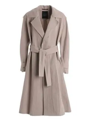 Yohji Yamamoto Belted Trench Coat - Beige