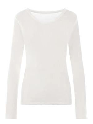 Yohji Yamamoto Cut-out Cotton Top - Offwhite
