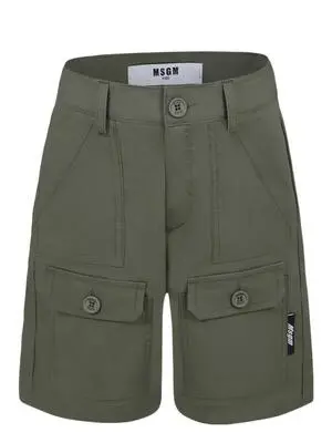 MSGM Cargo Shorts - Green