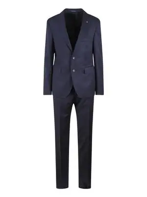Tagliatore Single-breasted Tailored Suit - Black