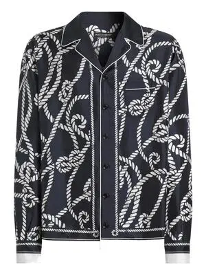 Dolce & Gabbana Long-sleeved Shirt Multi-color