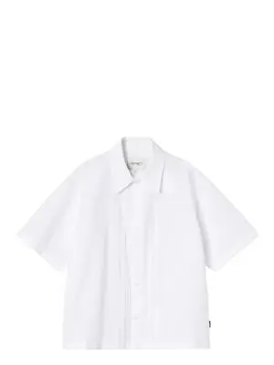 Carhartt Work In Progress Short Sleeve Belmont Shirt - White
