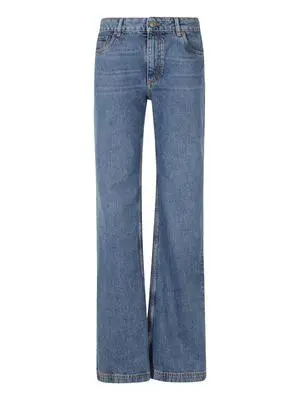 Etro Flared Jeans - Blue