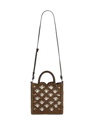 PACO RABANNE Paco Rabanne 1969 Disc-Embellished Cross Body Bag