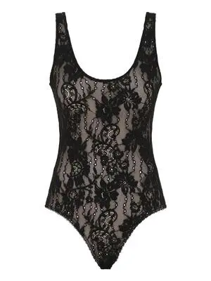 ZIMMERMANN Zimmermann Lace Scoop Bodysuit