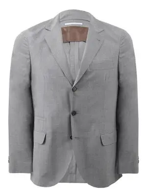 Brunello Cucinelli Long-sleeve Blazer - Grey