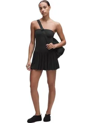 Lululemon 2-in-1 Bubble-hem Mini Dress - Black