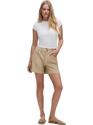 Lululemon Easyfive Mid-rise Short 4.5" Short - Wacky Khaki