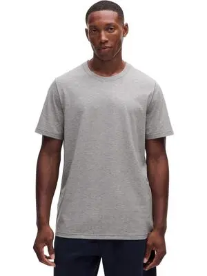 Lululemon Everyday Cotton-blend Classic T-shirt - Heathered Core Medium Grey