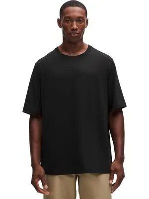 Lululemon Everyday Cotton Blend Relaxed T-shirt - Black
