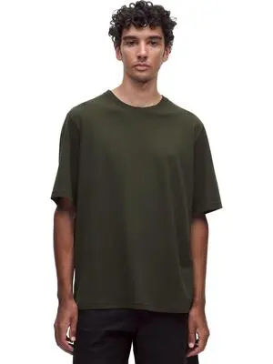 Lululemon Everyday Cotton Blend Relaxed T-shirt - Deep Forest