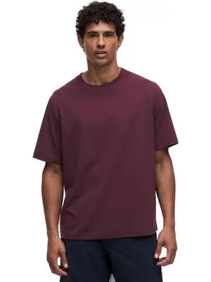 Lululemon Everyday Cotton Blend Relaxed T-shirt - Ruby Magic