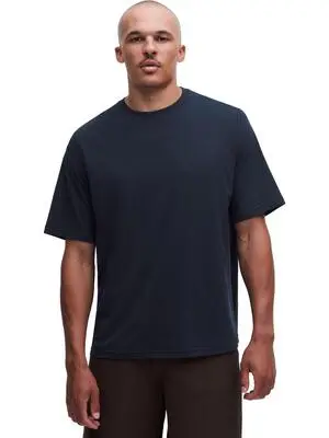 Lululemon Everyday Cotton Blend Relaxed T-shirt - True Navy
