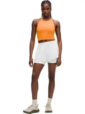 Lululemon Lightweight 2-in-1 High-rise Running Shorts - White