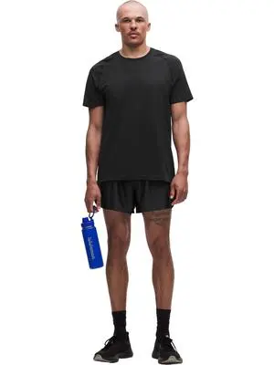 Lululemon Mesh Gym Linerless Short 4 - Black