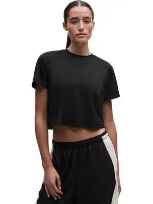 Lululemon Mesh Panel Training Short-sleeve Shirt - Black